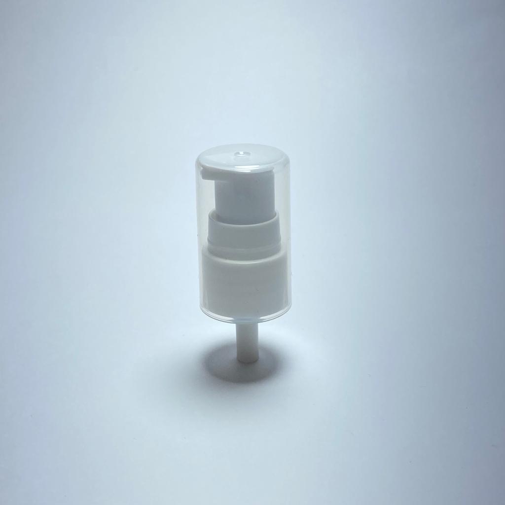 Smooth Round Pump with Transparent Cap - 20/410 mm - Saadco